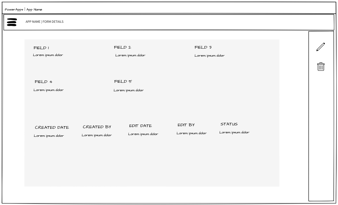 Envision your Power Apps | Create wireframe mockups for a new app ...
